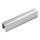 Slim Cap Rail for Glass Railing 10 ft U Channel Stainless Steel (G1013 ...