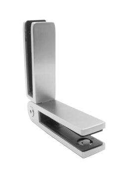 Stainless Steel 316 Grade Square Flat Post Glass Clamp 45 mm x 45 mm ...