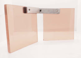 Stainless Steel 316 Grade Square Flat Post Glass Clamp 45 mm x 45 mm ...